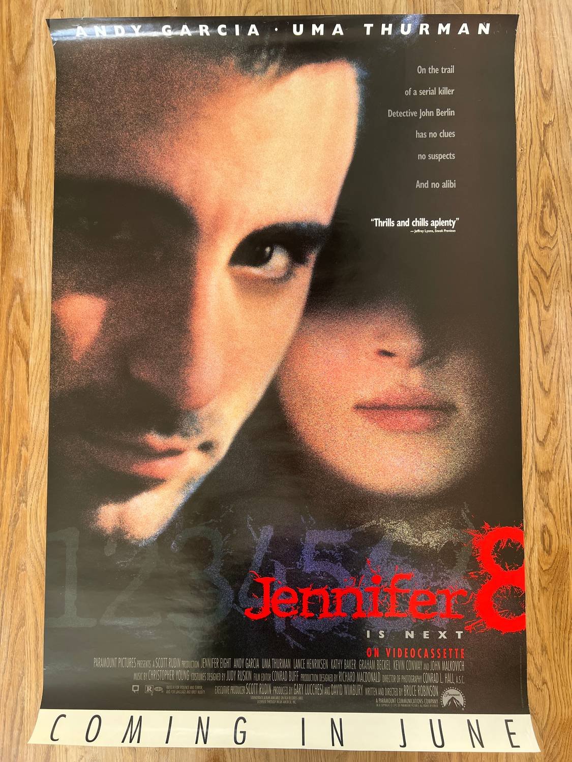 Jennifer 8 (1992) - Filmposter | Köp från Wiboniverse på Tradera ...