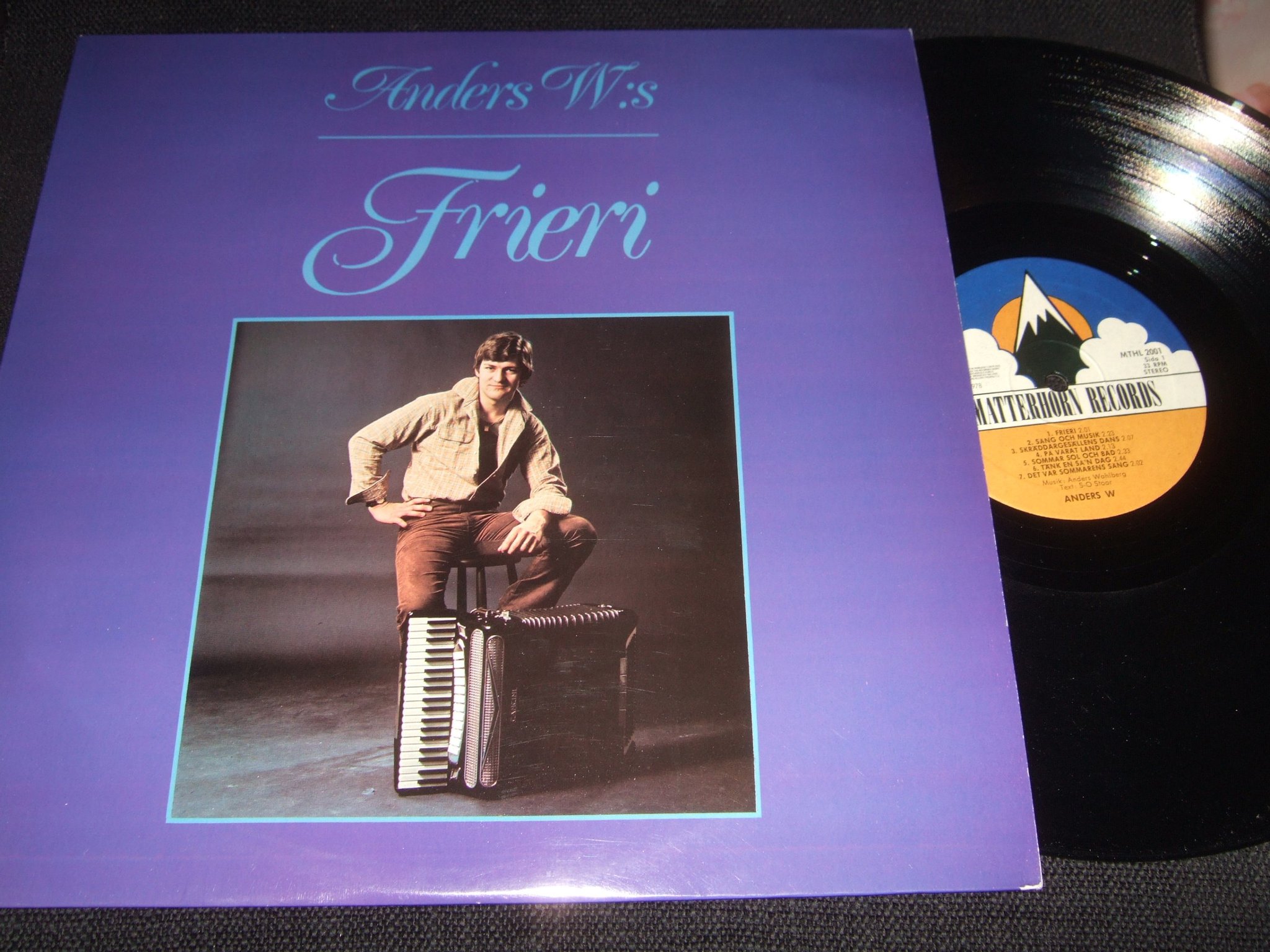 LP - ANDERS WAHLBERG. Anders W:s frieri. 1978 | Köp på Tradera (707919875)