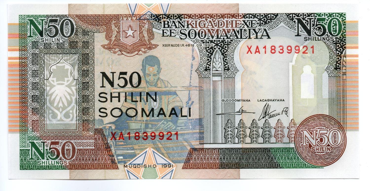 Somalia ~ 50 Shillings 1991 ~ Pic.. | Köp från Numastic på Tradera ...