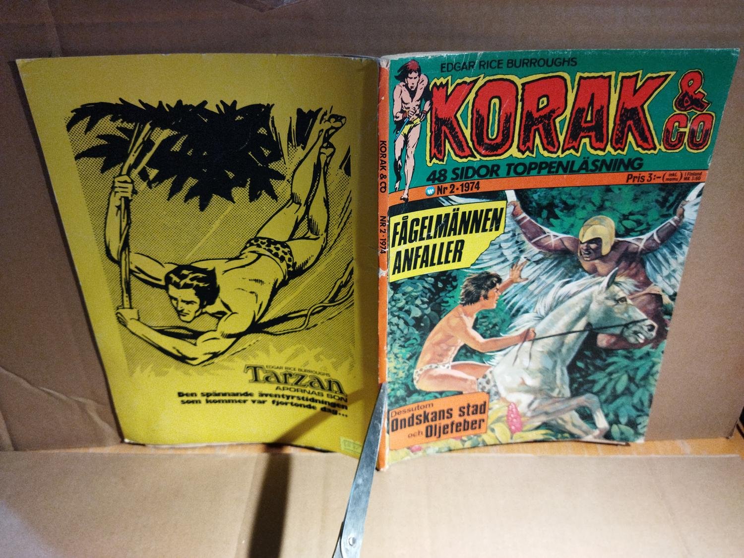 Korak & co 1974 nr 2, Very Goo.. | Köp från Vinylcomics på Tradera ...