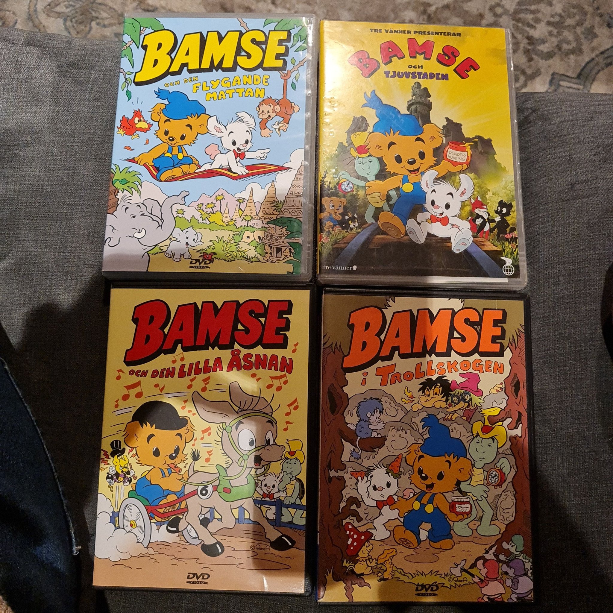 Bamse DVD-FILM, Bamse i Tjuvstaden, Bamse i Tro.. | Köp på Tradera ...