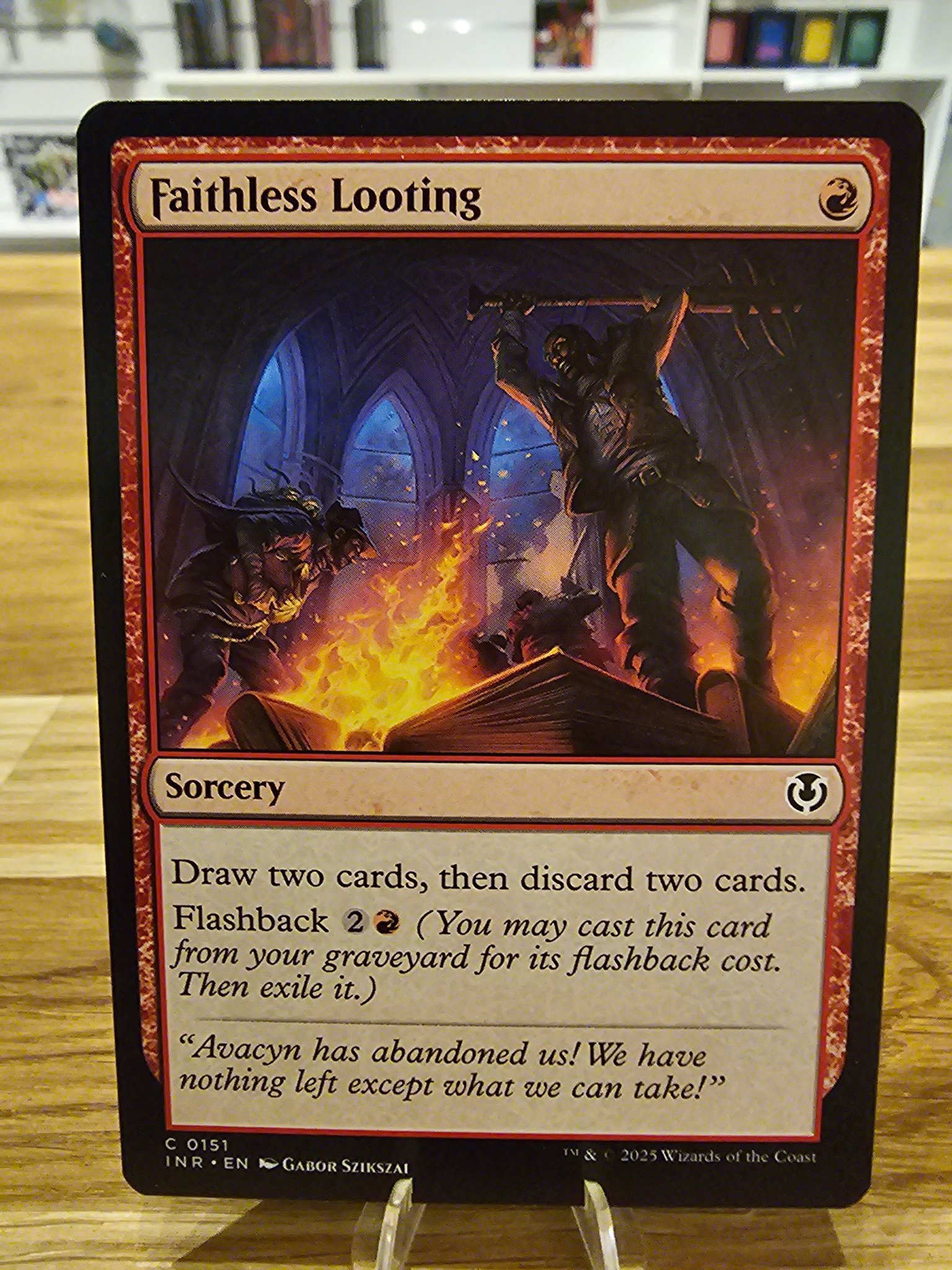 Faithless Looting - Magic The Gathe.. | Köp från Playce på Tradera ...