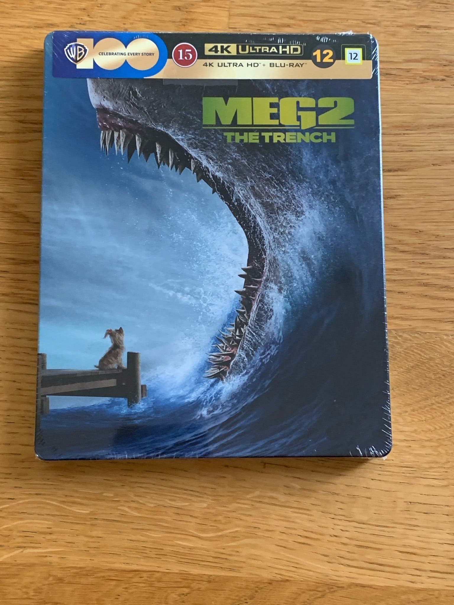 Meg 2: The Trench (4K Ultra HD Blu-ray) steelbook | Köp på Tradera ...