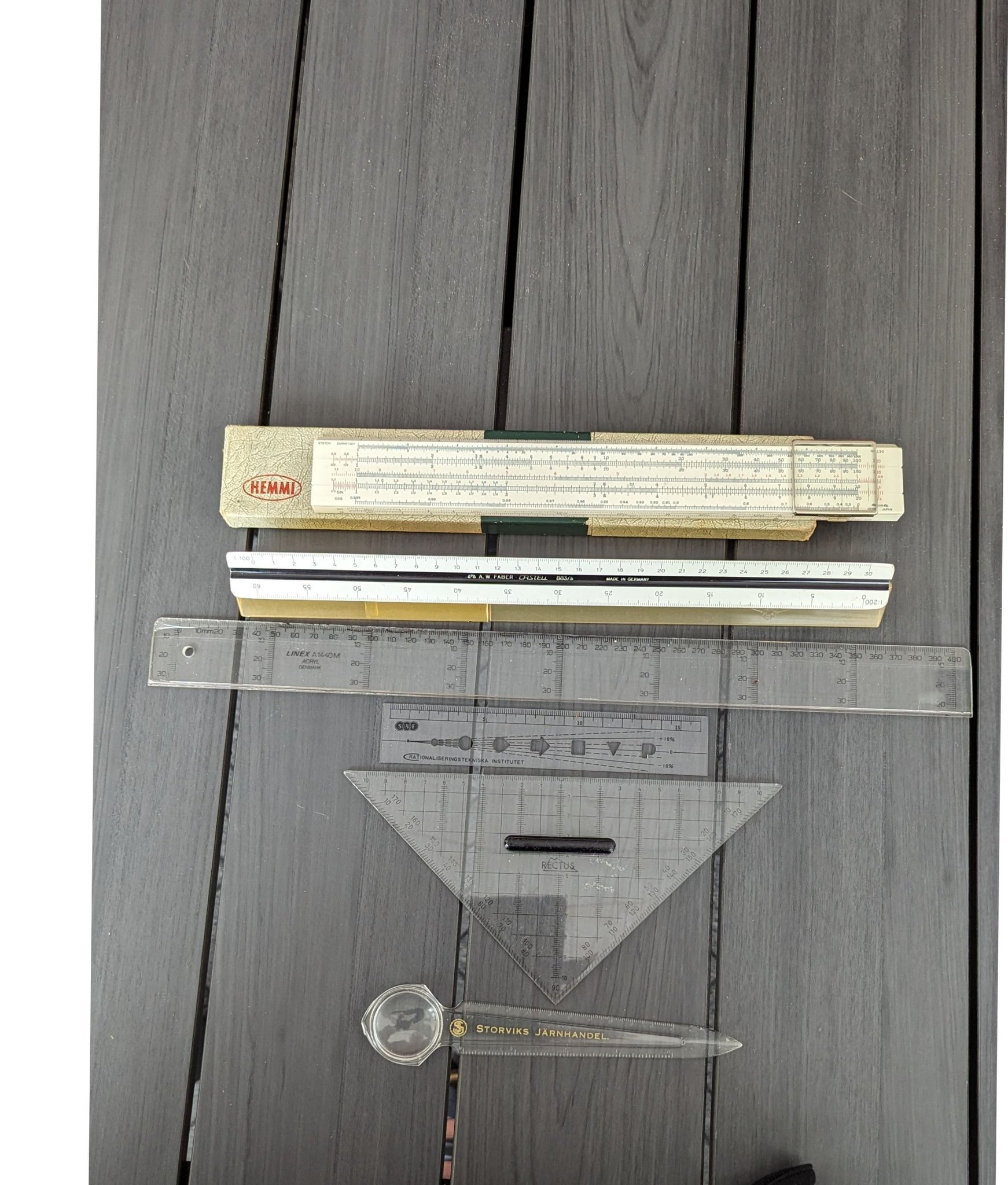 Se produkter som liknar Räknesticka, gradskiva, linja.. på Tradera ...