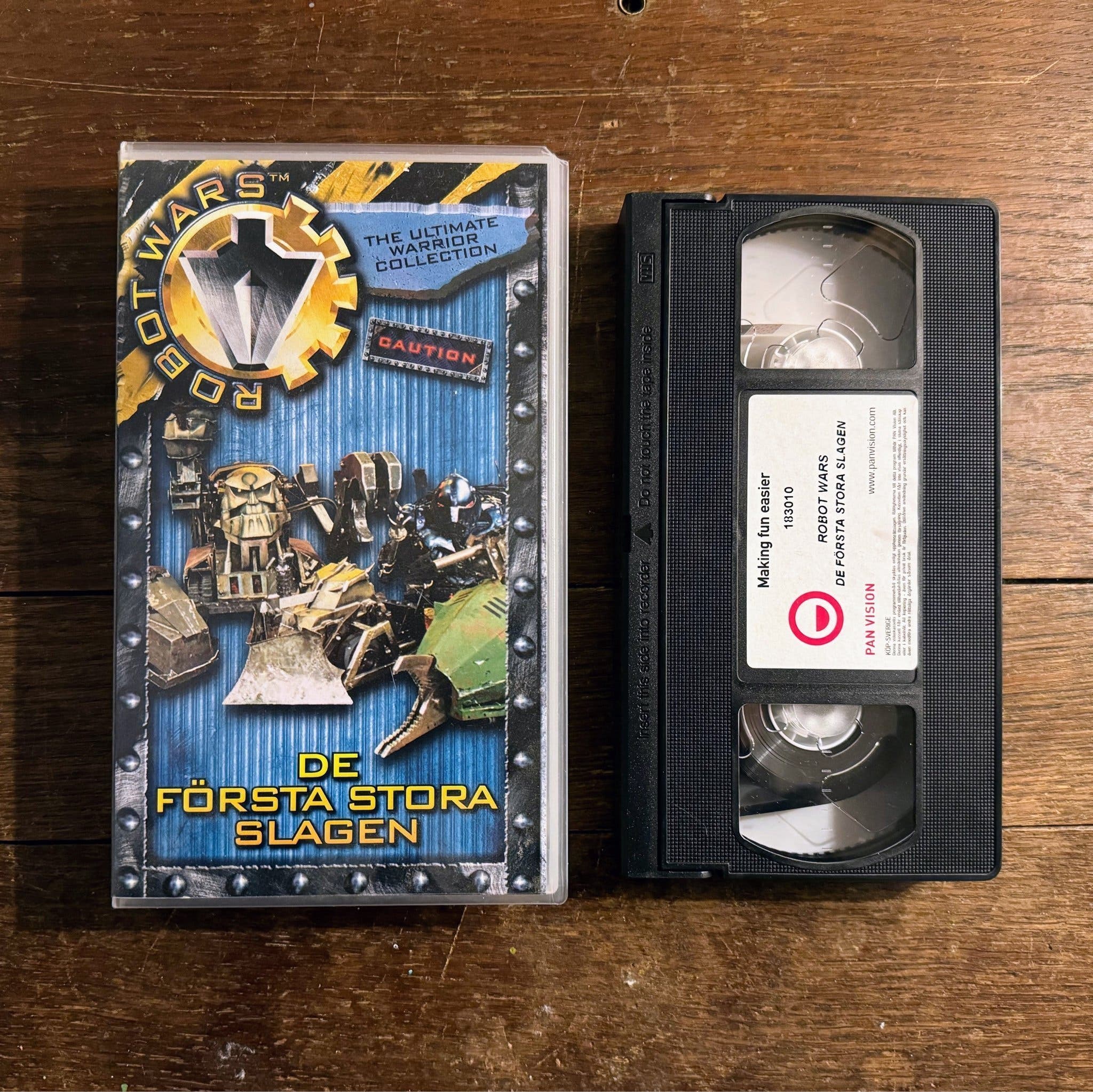 Robot Wars: De första stora slagen – VHS | Köp på Tradera (648450657)