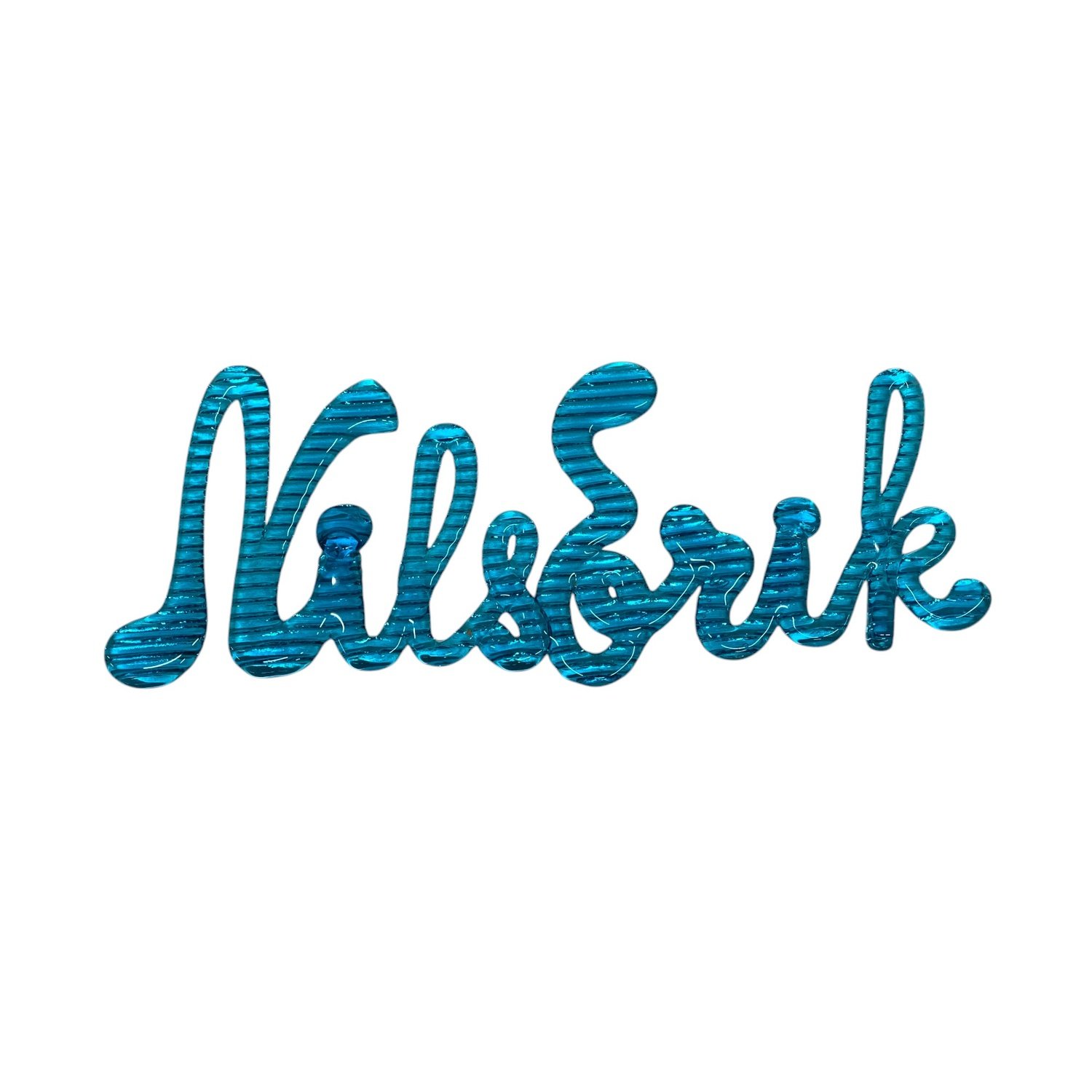 Nils-Erik 44cm Namn i Glas Bergdala.. | Köp från Footly på Tradera ...