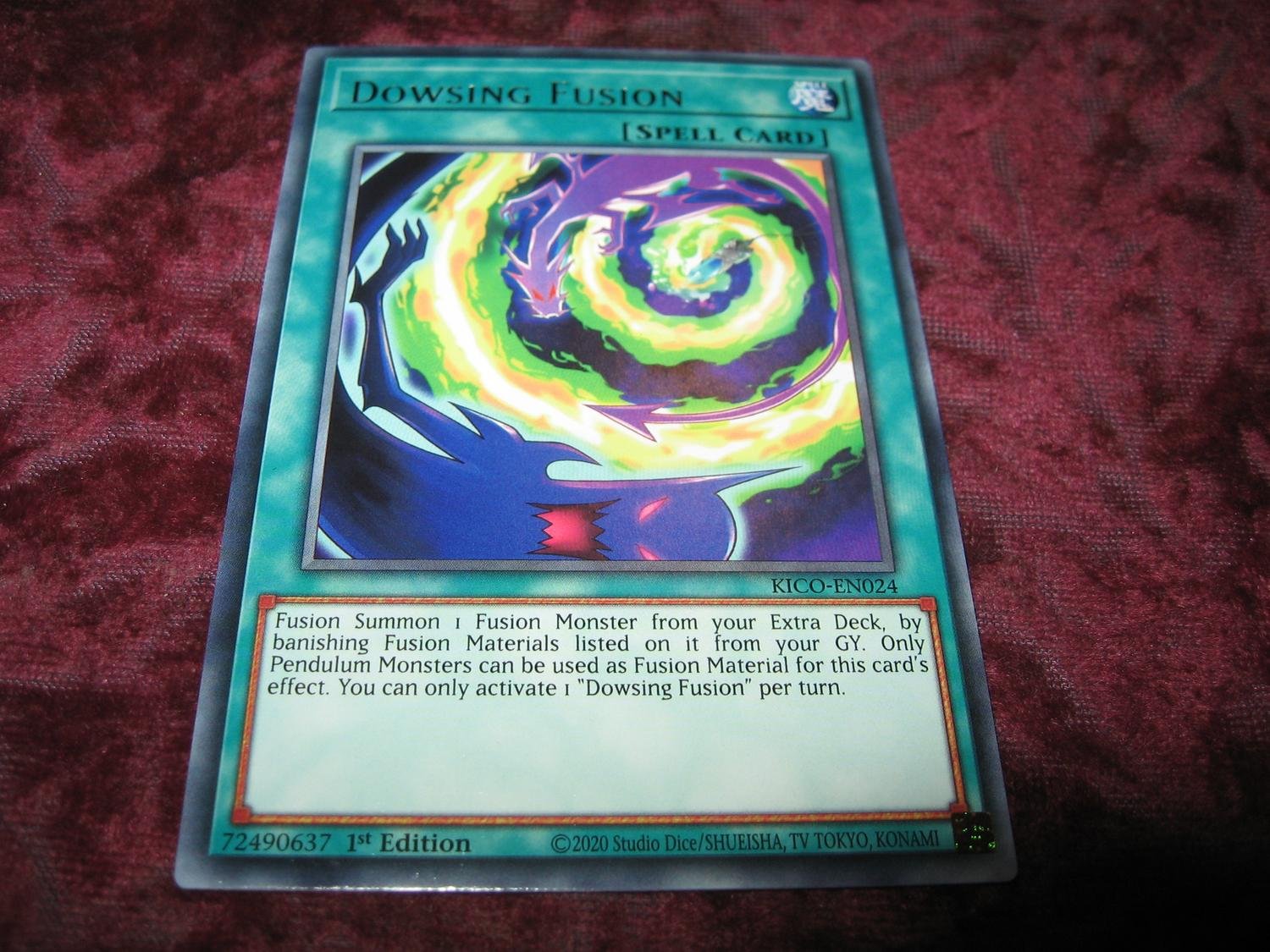 YU-GI-OH DOWSING FUSION KICO-EN024 | Köp från ghost 64 på Tradera ...