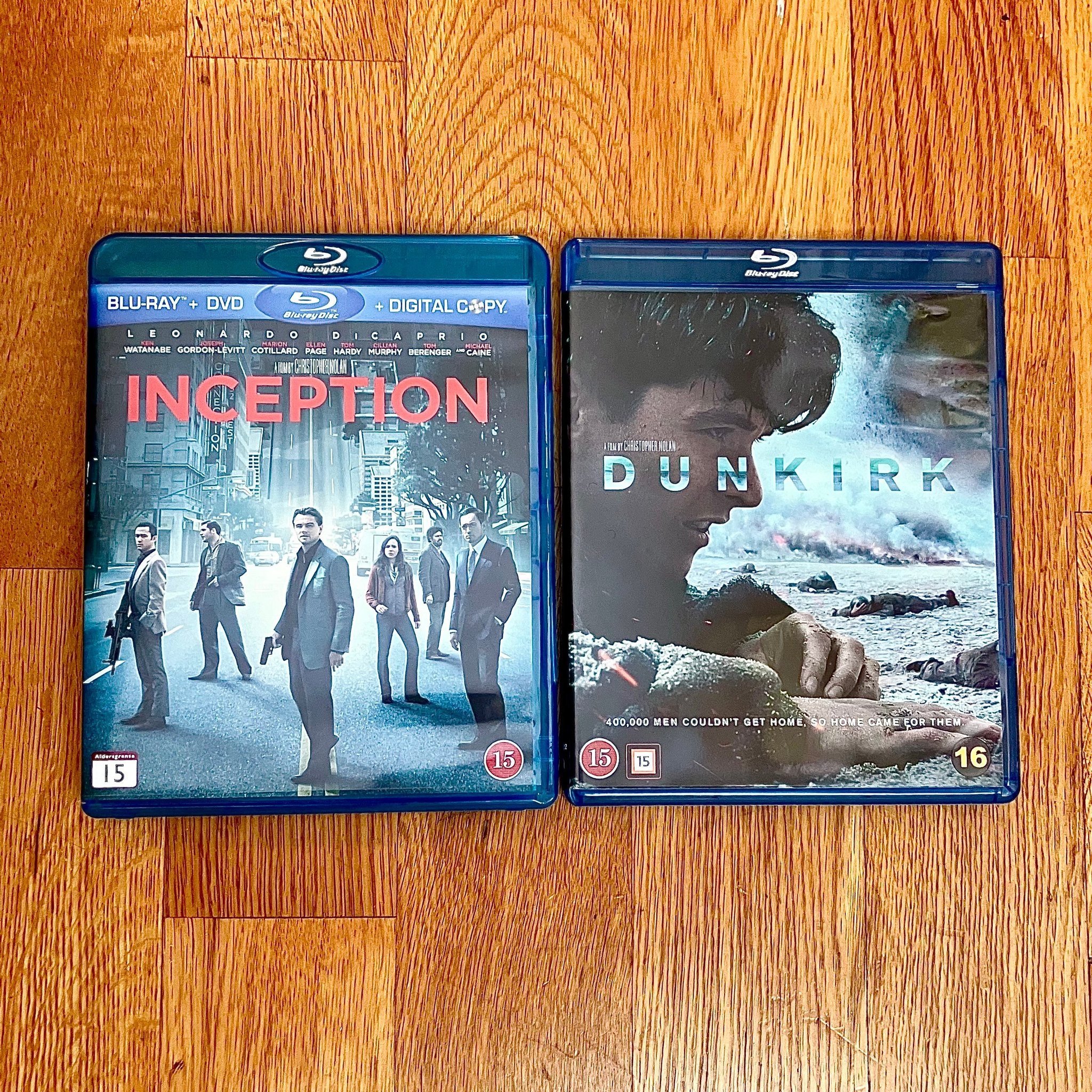 Inception + Dunkirk [Blu-Ray] Christopher Nolan.. | Köp på Tradera ...