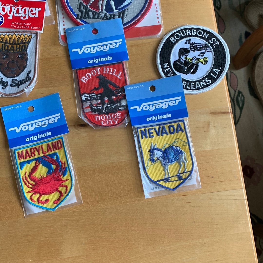 Vintage Voyager Märken Samling | Köp på Tradera (694722653)