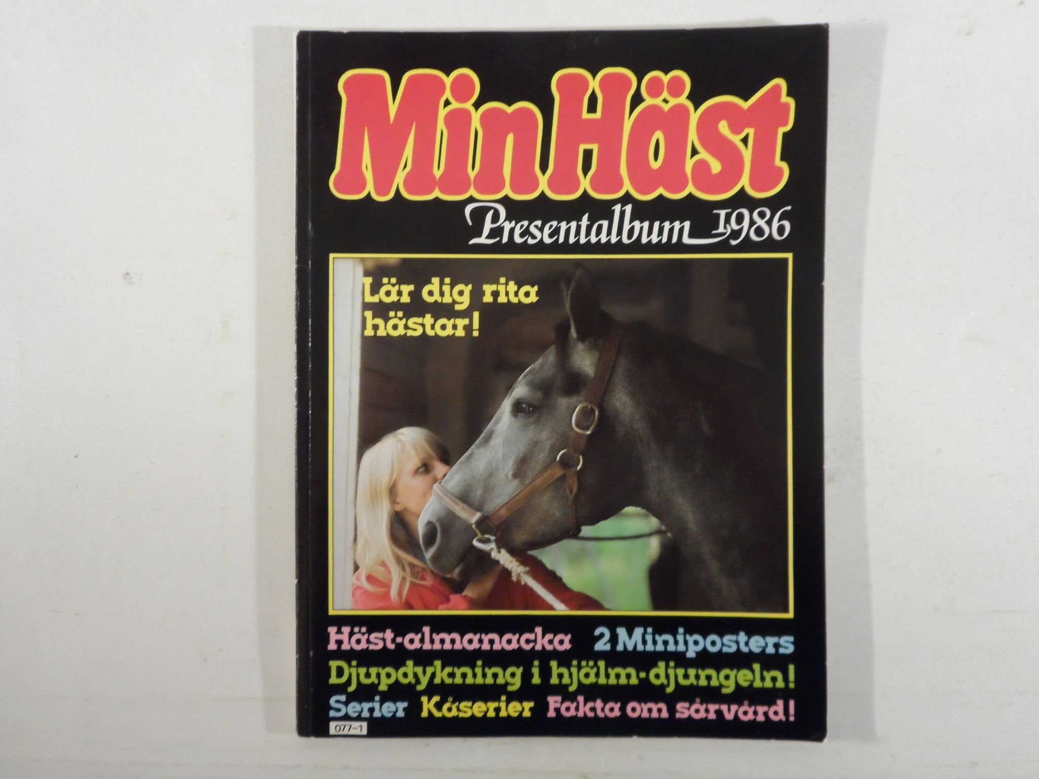 MIN HÄST Presentalbum 1986 Bra skick G/VG lite .. | Köp på Tradera ...