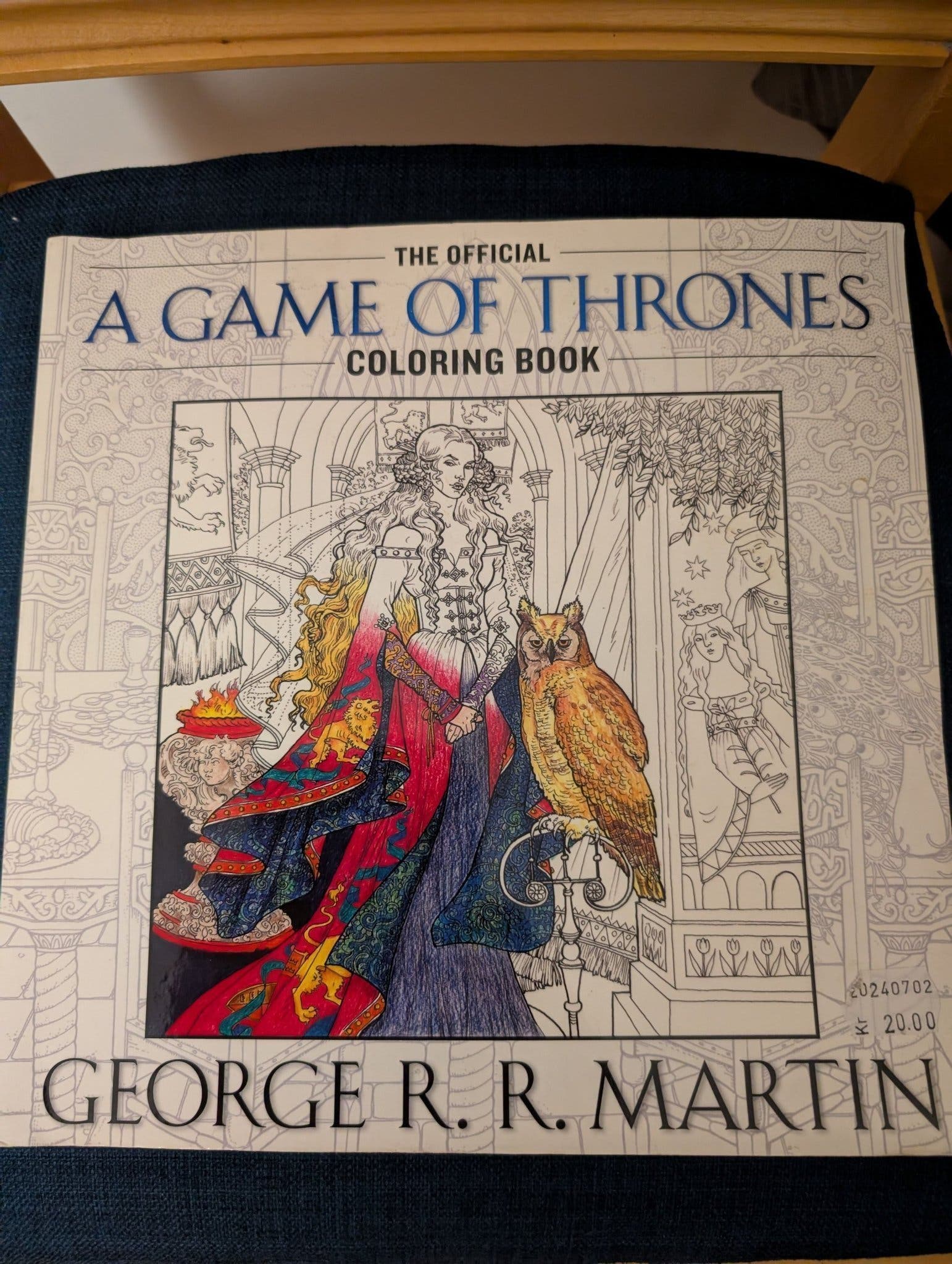 The Official A Game of Thrones Coloring Book, G.. | Köp på Tradera ...