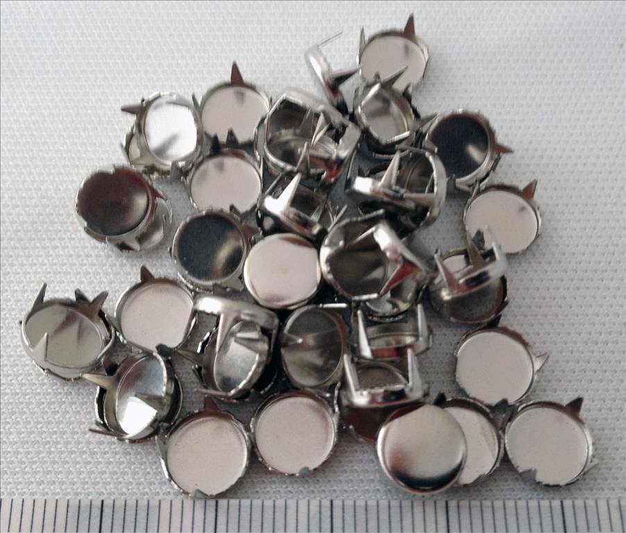 Nitar Platta runda i silver 9 mm | Köp från Sykungen på Tradera (566069481)