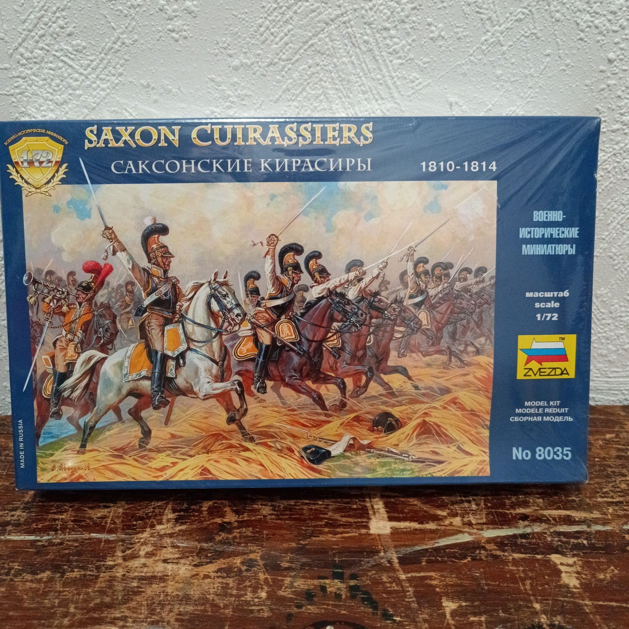 Zvezda 8035 - Saxon Cuirassiers 1810-1814 - Oöp.. | Köp på Tradera ...