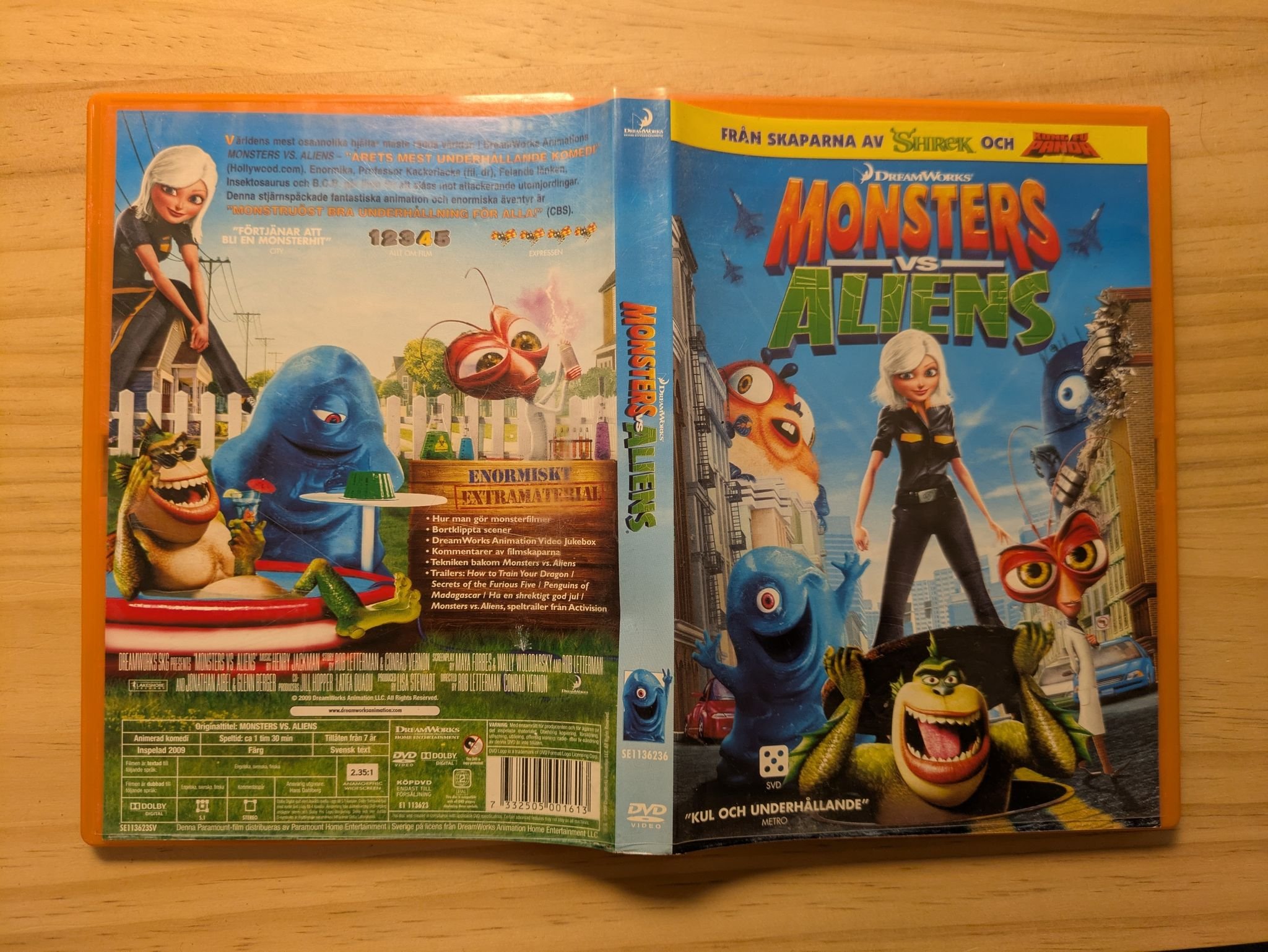 Monsters Vs Aliens - Seth .. | Köp från Nostalgikiosken på Tradera ...