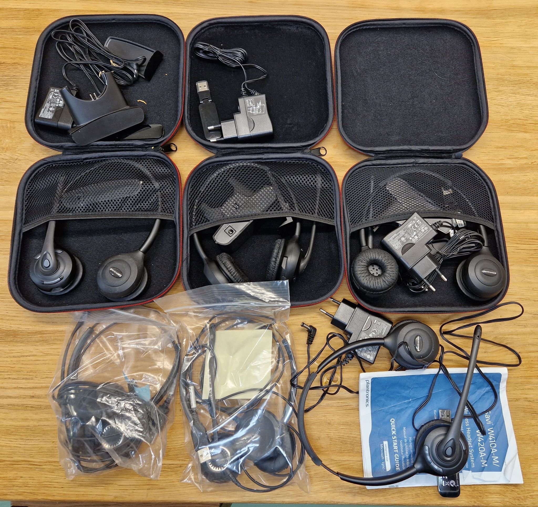 Headset Plantronics Savi W420 (3+1 st) och Jabr.. | Köp på Tradera ...