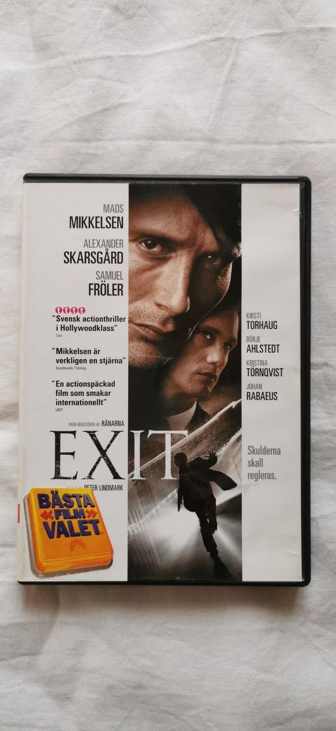 DVD-film: Exit (Mads Mikkelsen, Ale.. | Köp från Blabom på Tradera ...
