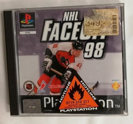 PS1 NHL Face Off 98 | Köp från nostalgibutiken på Tradera (693576379)