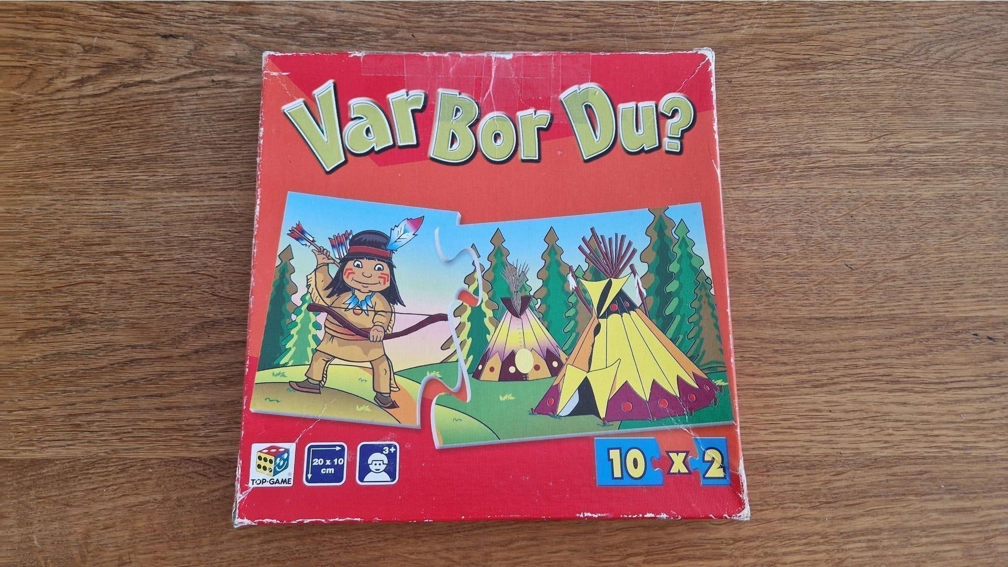 Var Bor Du? Pusselspel | Köp på Tradera (711417264)