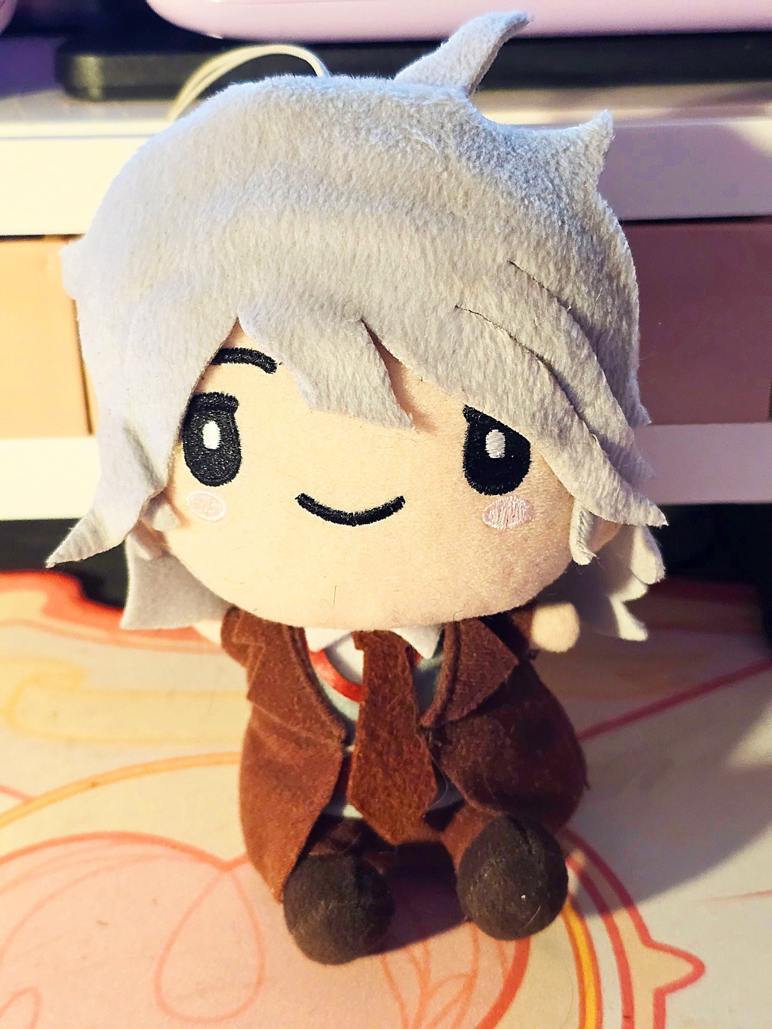 RARE Mochipuchi Nagito Komaeda Plush -- Danganr.. | Köp på Tradera ...