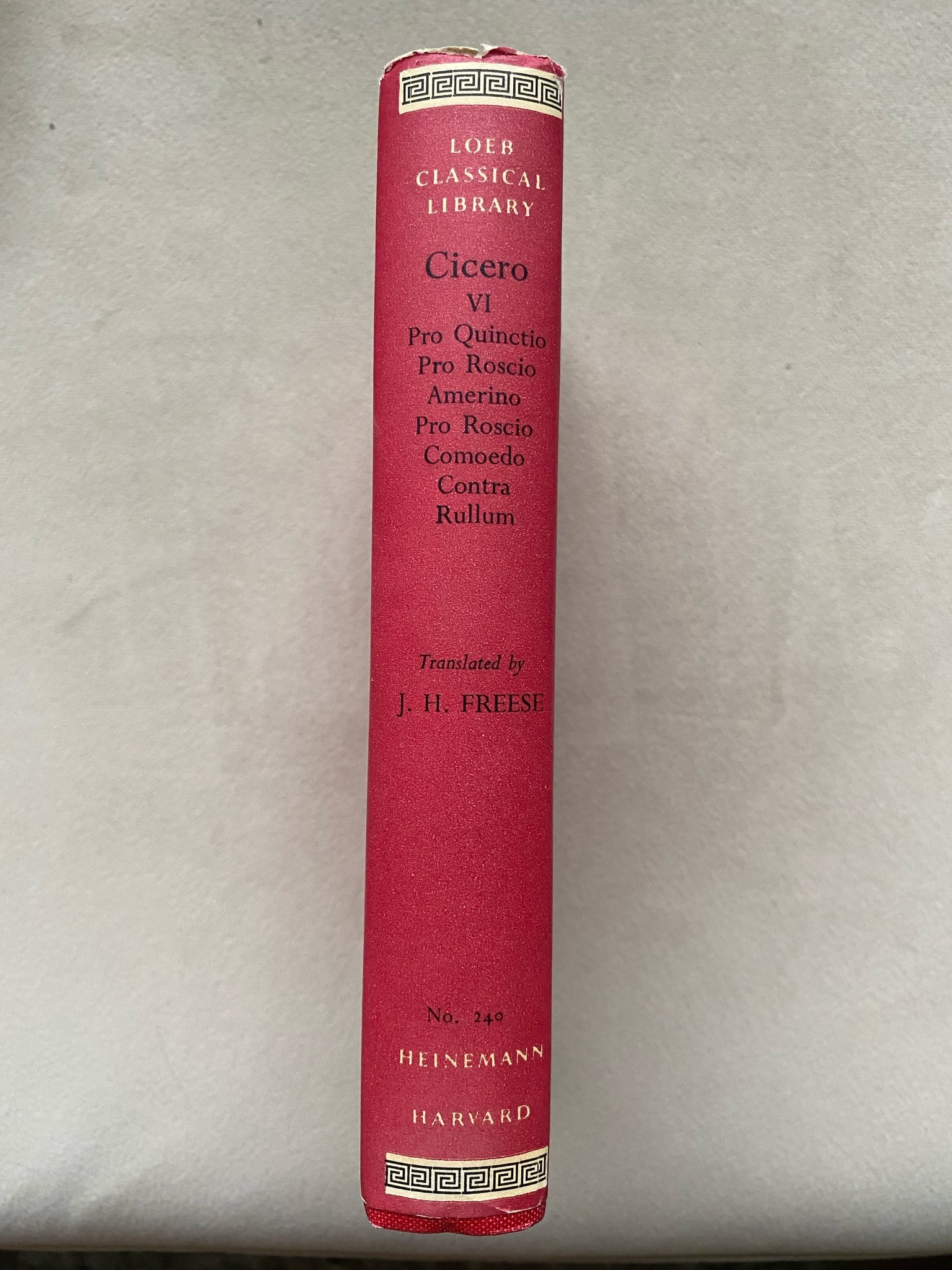 Cicero VI: Pro Quinctio, Pro Roscio Amerino, Pr.. | Köp på Tradera ...