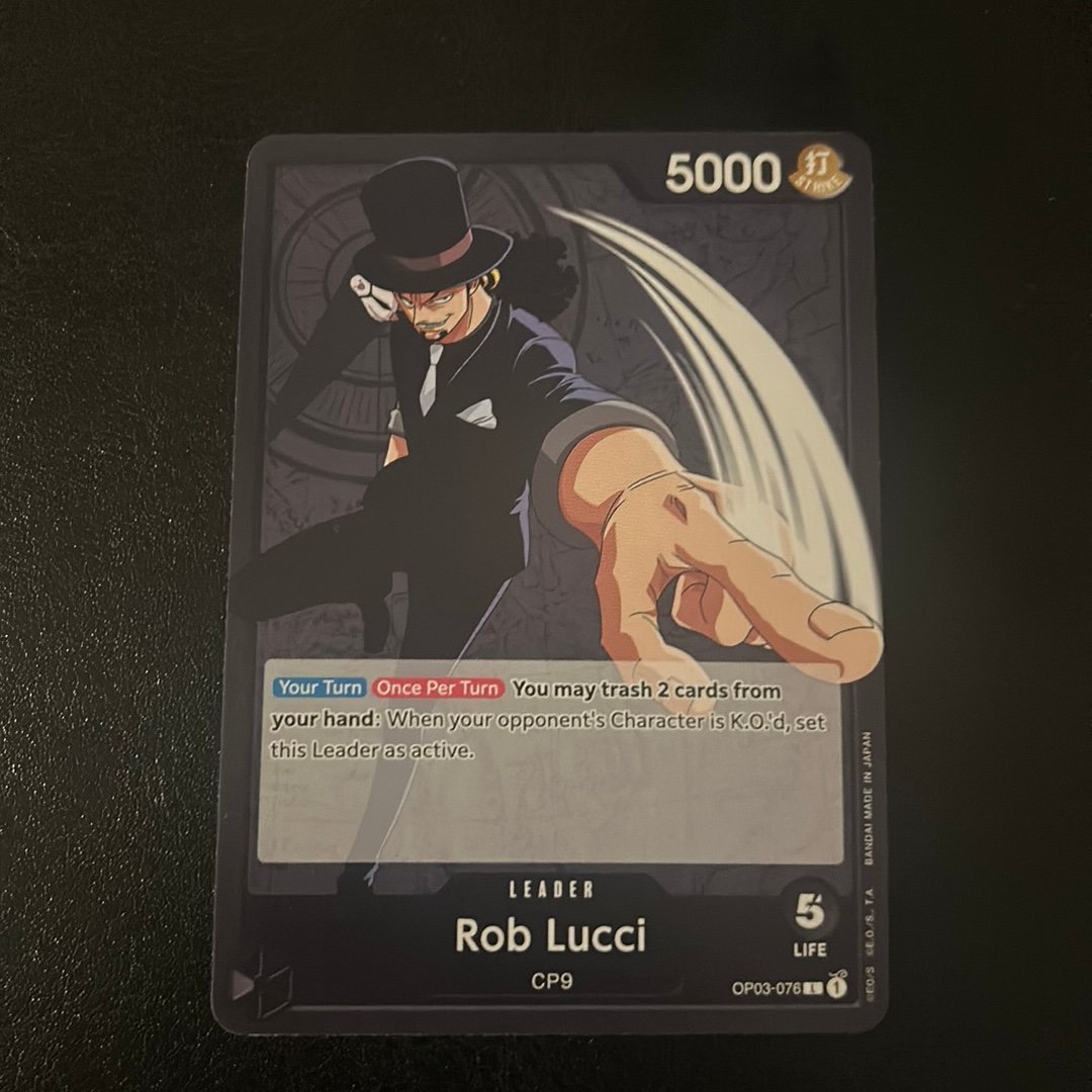 One Piece TCG - Rob Lucci OP03-076 | Köp på Tradera (711018276)