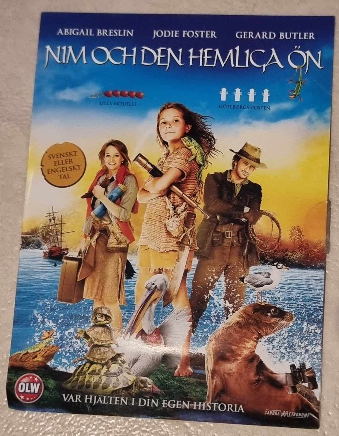 Se produkter som liknar Nim och den hemliga ön DVD på Tradera (714159265)