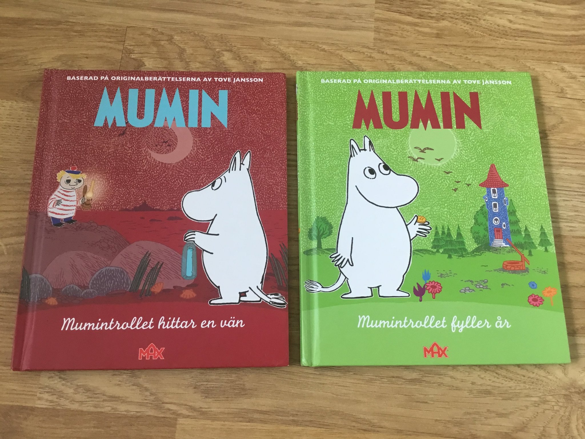 Mumin böcker, 2st ”Mumintrollet hittar en vän &.. | Köp på Tradera ...