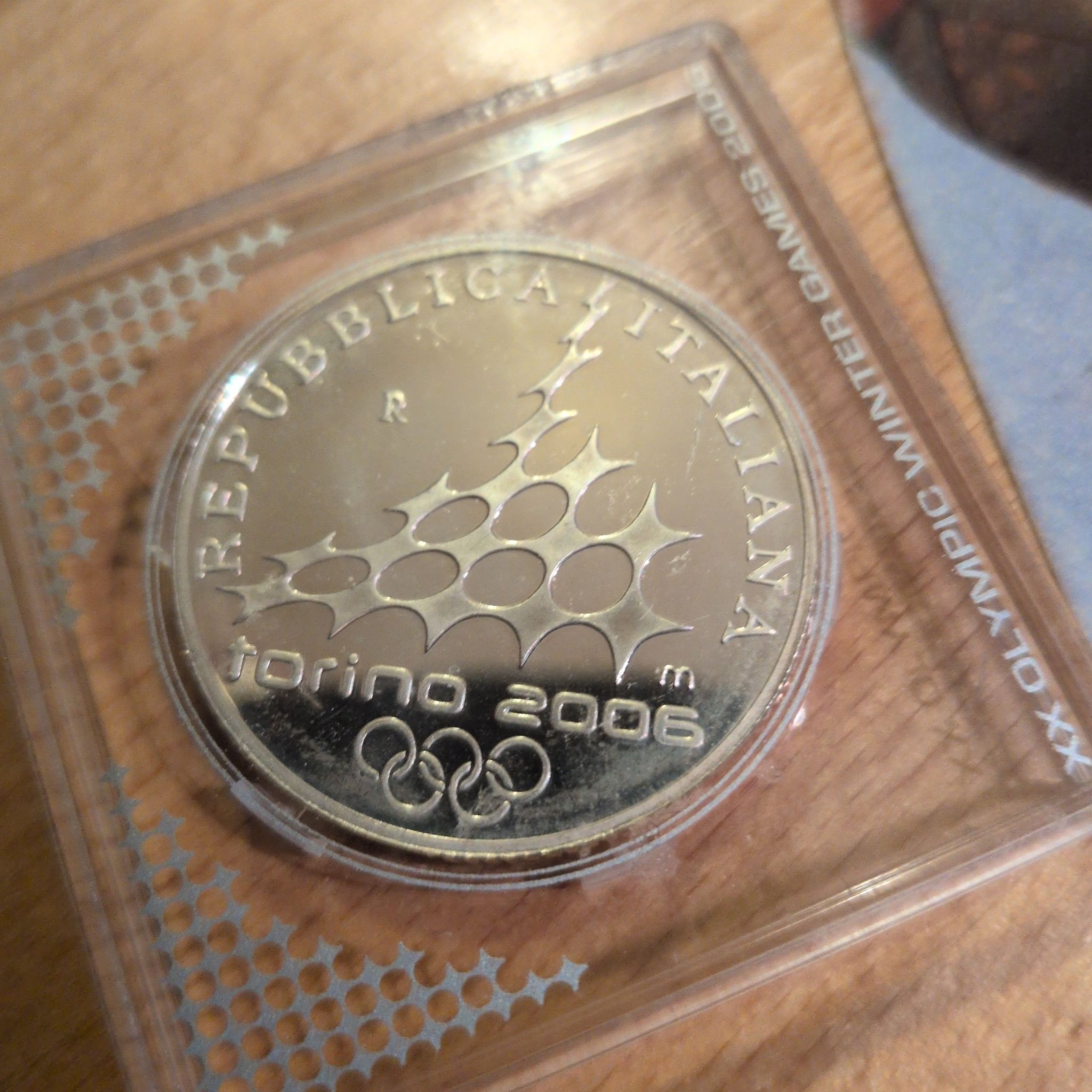 Italiensk Turin Vinter OS 2006 SILVER 92,5% 18g | Köp på Tradera ...