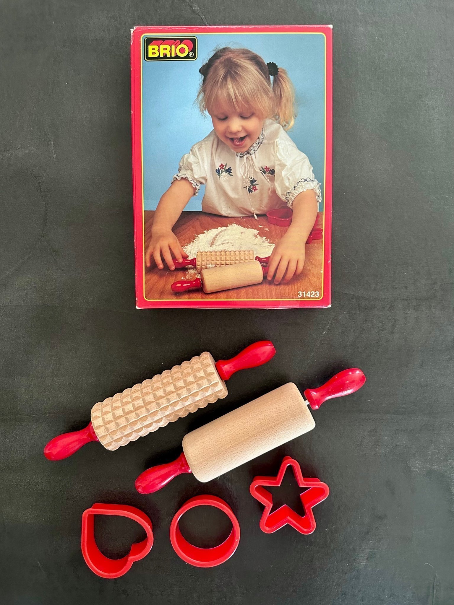 BRIO Bakredskap Pastry Set - Vintage retro 90-tal | Köp på Tradera ...