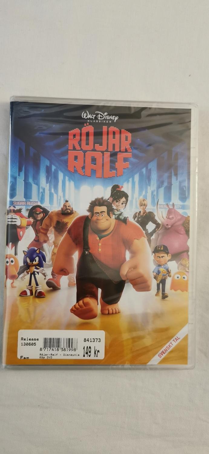 DVD-film: Röjar Ralf (Walt Disney Klassiker) (N.. | Köp på Tradera ...
