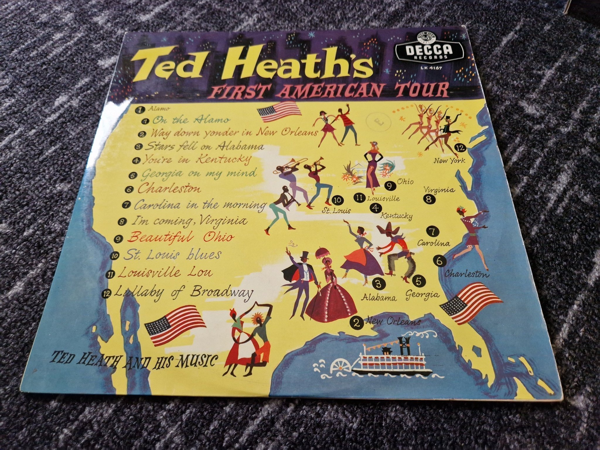 TED HEATH AND HIS MUSIC Ted Heath's First Ameri.. | Köp på Tradera ...