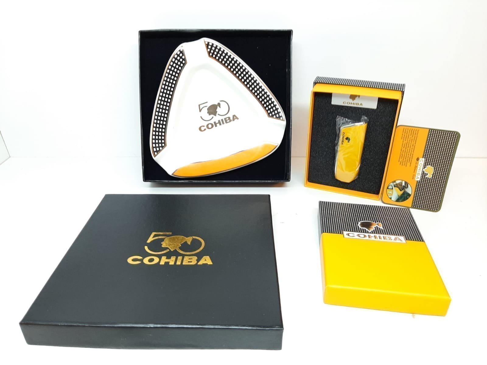 Cohiba Askfat + Cohiba Trippel Stormtändare cig.. | Köp på Tradera ...