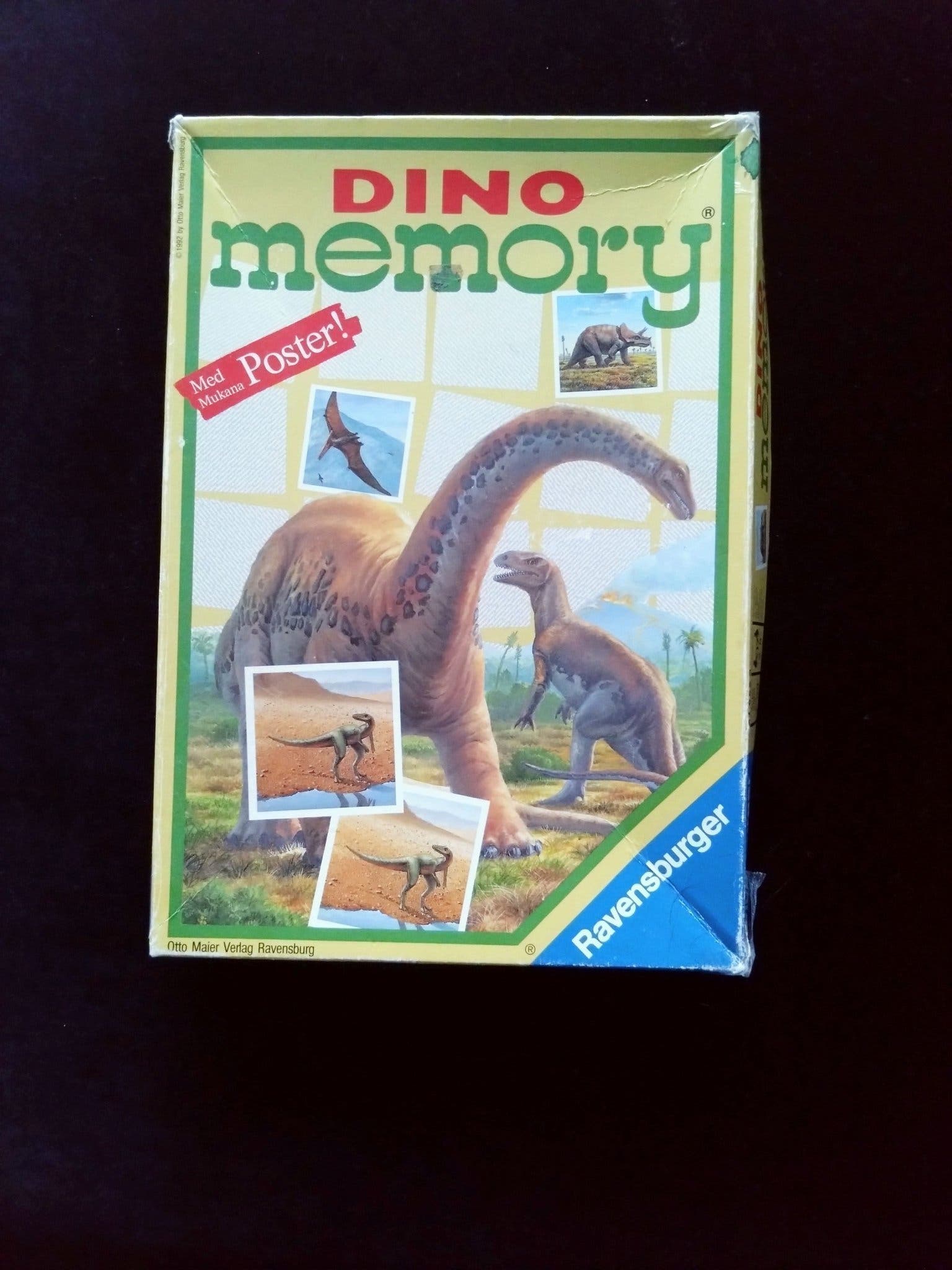 Dino Memory - Ravensburger 90 tal | Köp på Tradera (703777607)