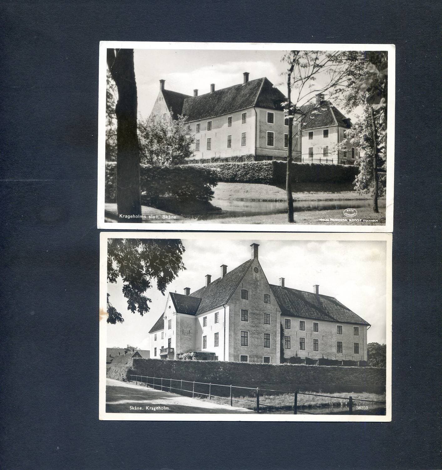 Krageholms slott Skåne.. | Köp från LindbladCartophilia på Tradera ...