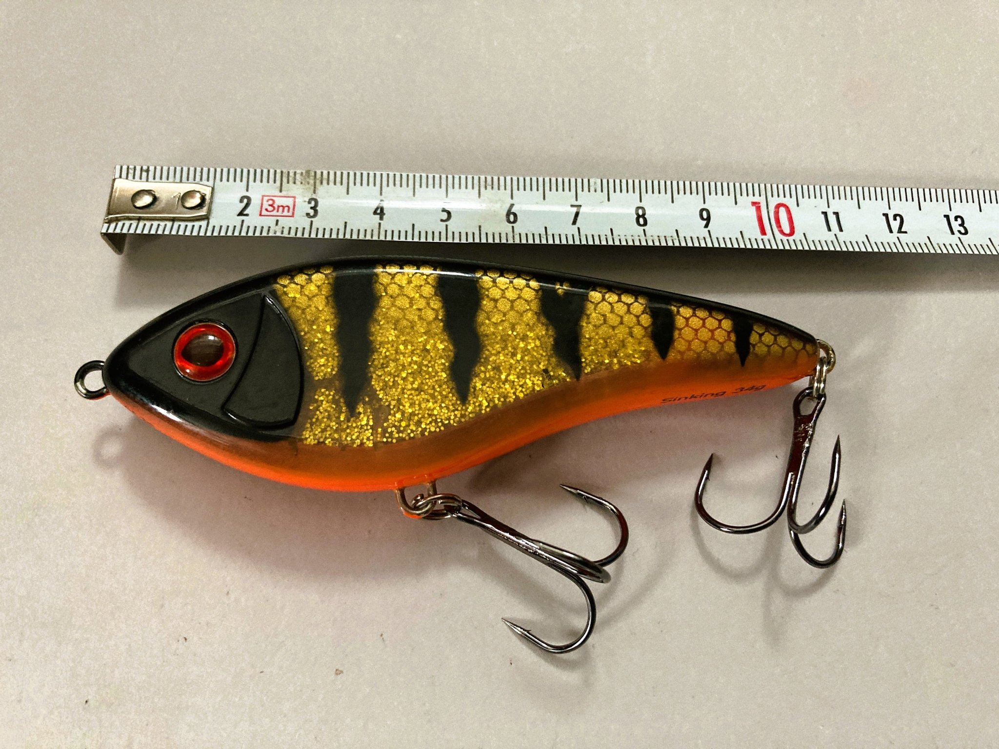 WESTIN SWIM 10cm 34g Sinking Ofiskad | Köp på Tradera (713512114)