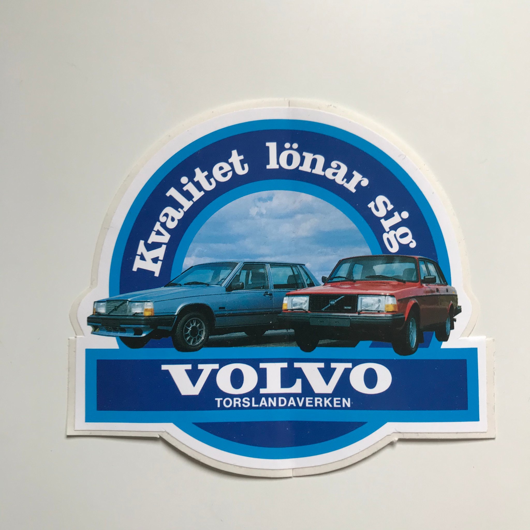 Gammalt klistermärke / stickers / dekaler volvo.. (396815119) ᐈ Köp på ...