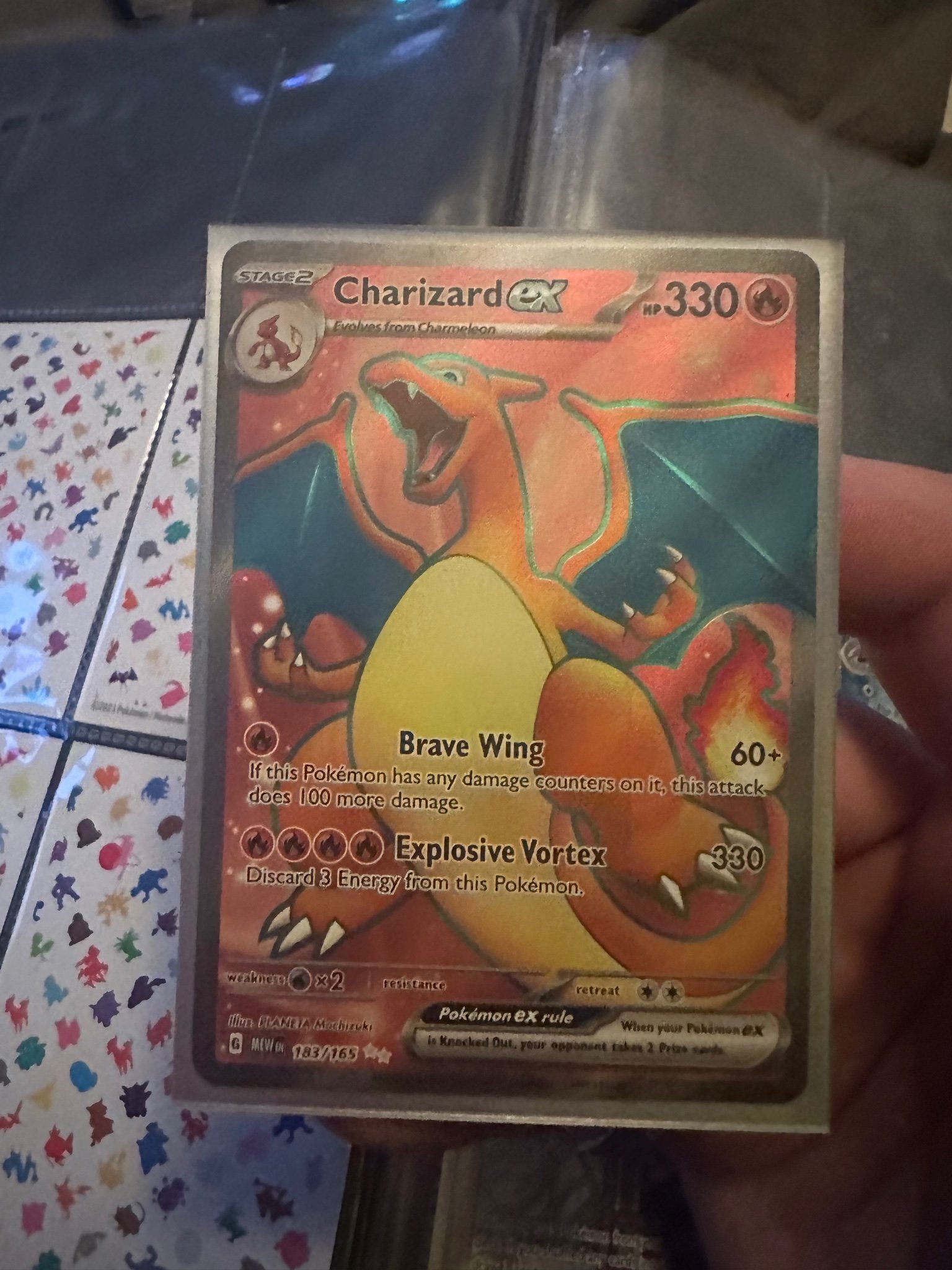 Se produkter som liknar Pokémon 151 Charizard ex på Tradera (636681020)
