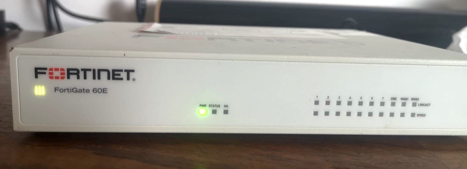 Fortinet FortiGate 60E Nätverkssäkerhets-/Brand.. | Köp på Tradera ...