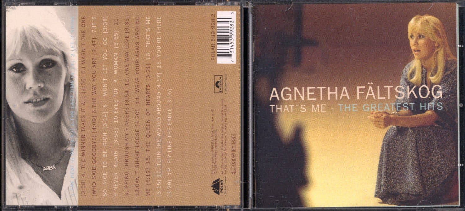 Agnetha Fältskog – That's Me - The Greatest Hits | Köp på Tradera ...