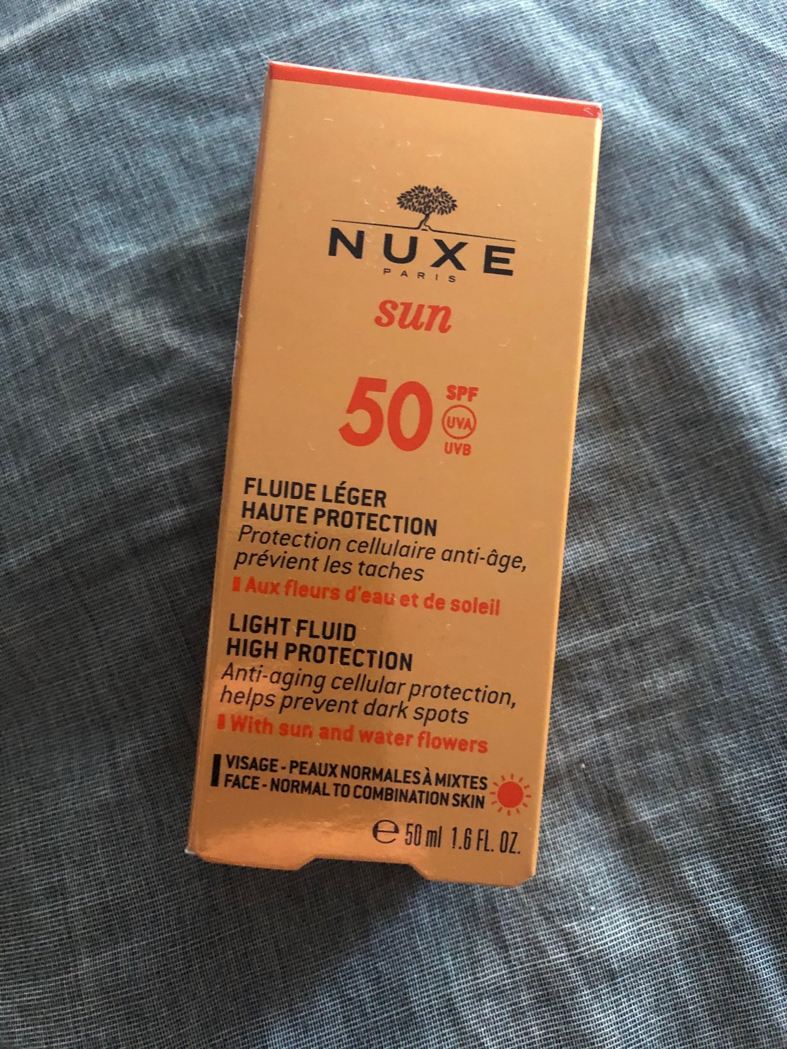Nuxe Sun Fluid Spf 50 ml (409020602) ᐈ Köp på Tradera