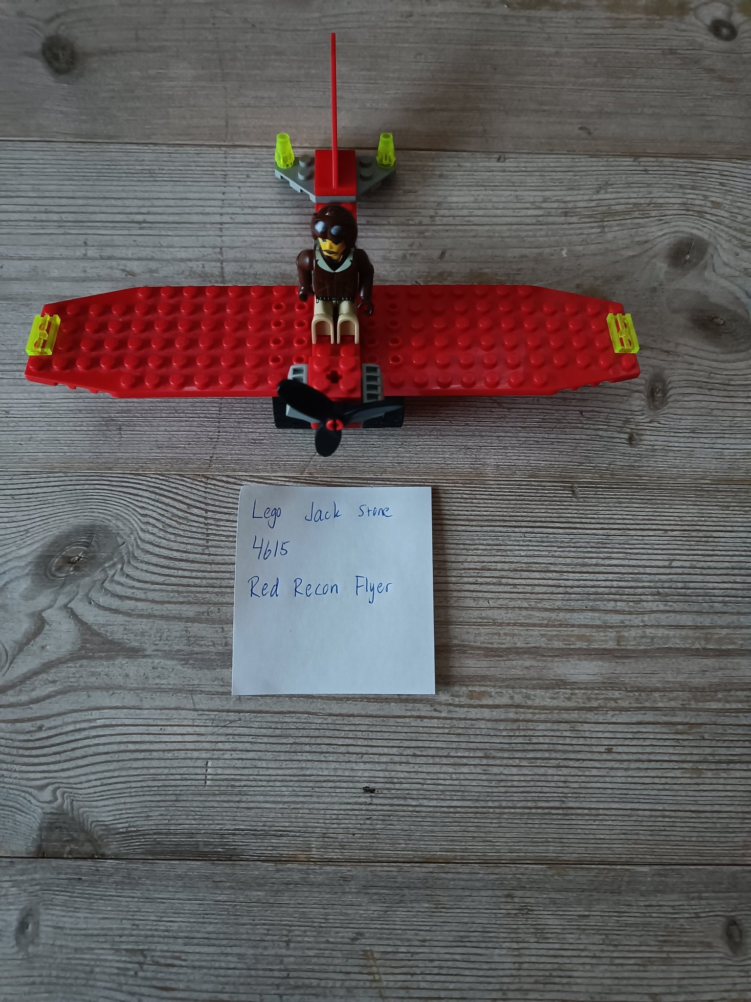 Lego Jack Stone 4615 Red Recon Flyer | Köp på Tradera (714911818)