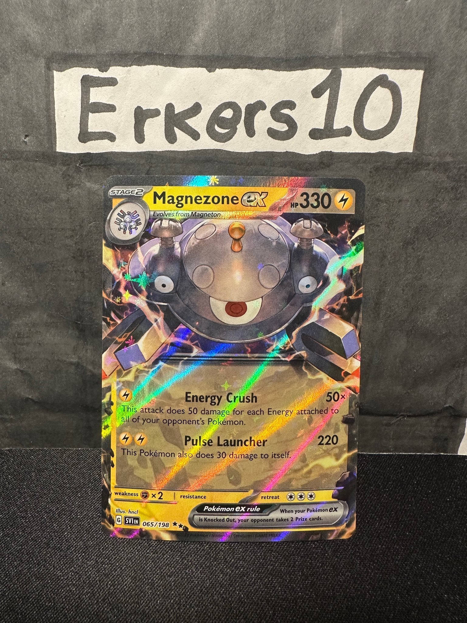 Magnezone EX - 065/198 - Scarlet&Violet - Pokemon | Köp på Tradera ...