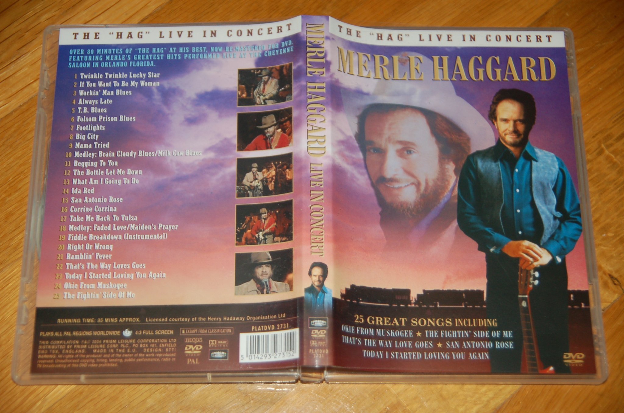 Merle Haggard Live In Concert 406953824 ᐈ Köp På Tradera