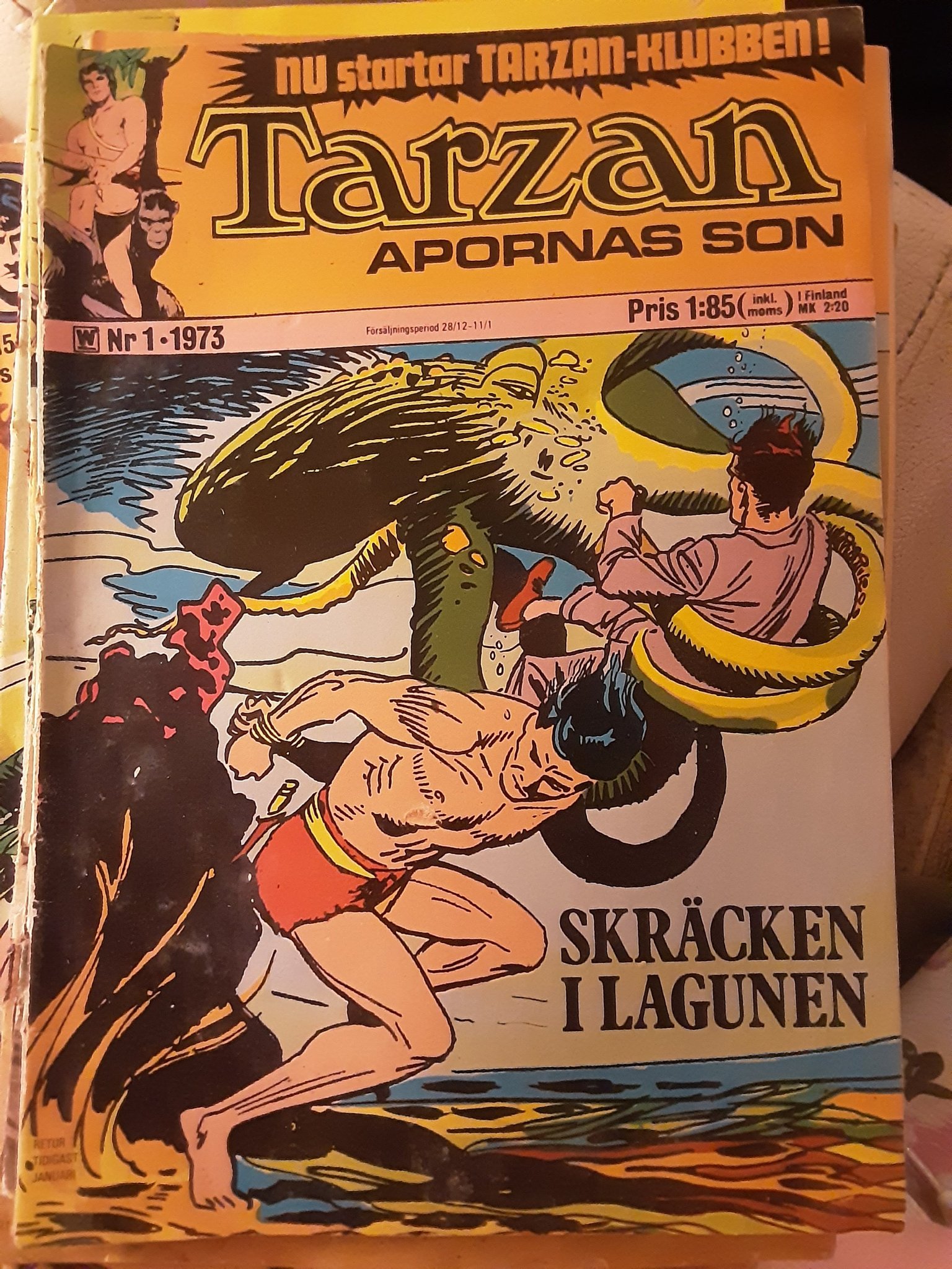 Se produkter som liknar Tarzan Apornas Son Nr 1 - 1973 på Tradera ...