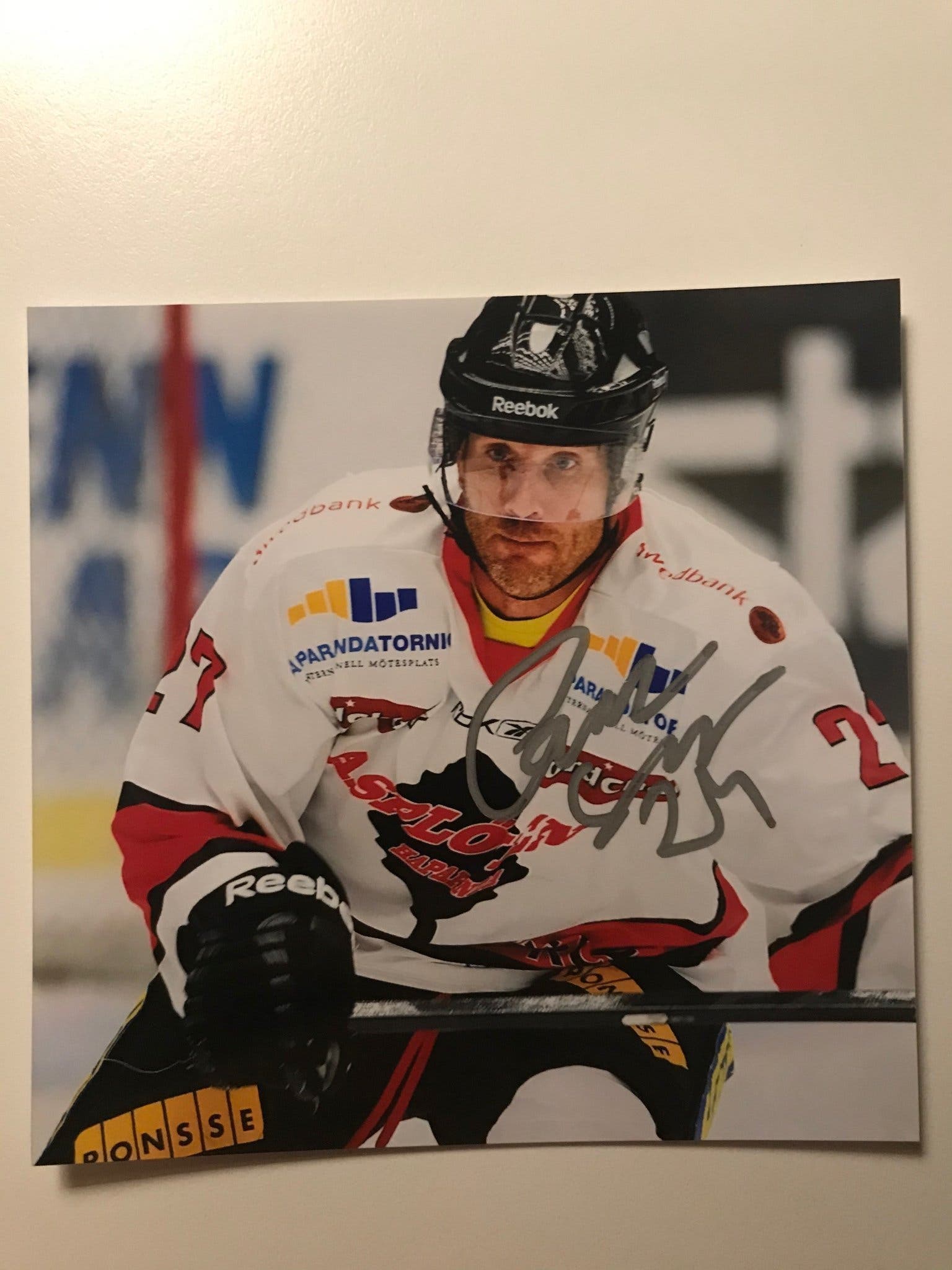 Conny Strömberg Asplöven Äkta autograf **SE BIL.. | Köp på Tradera ...