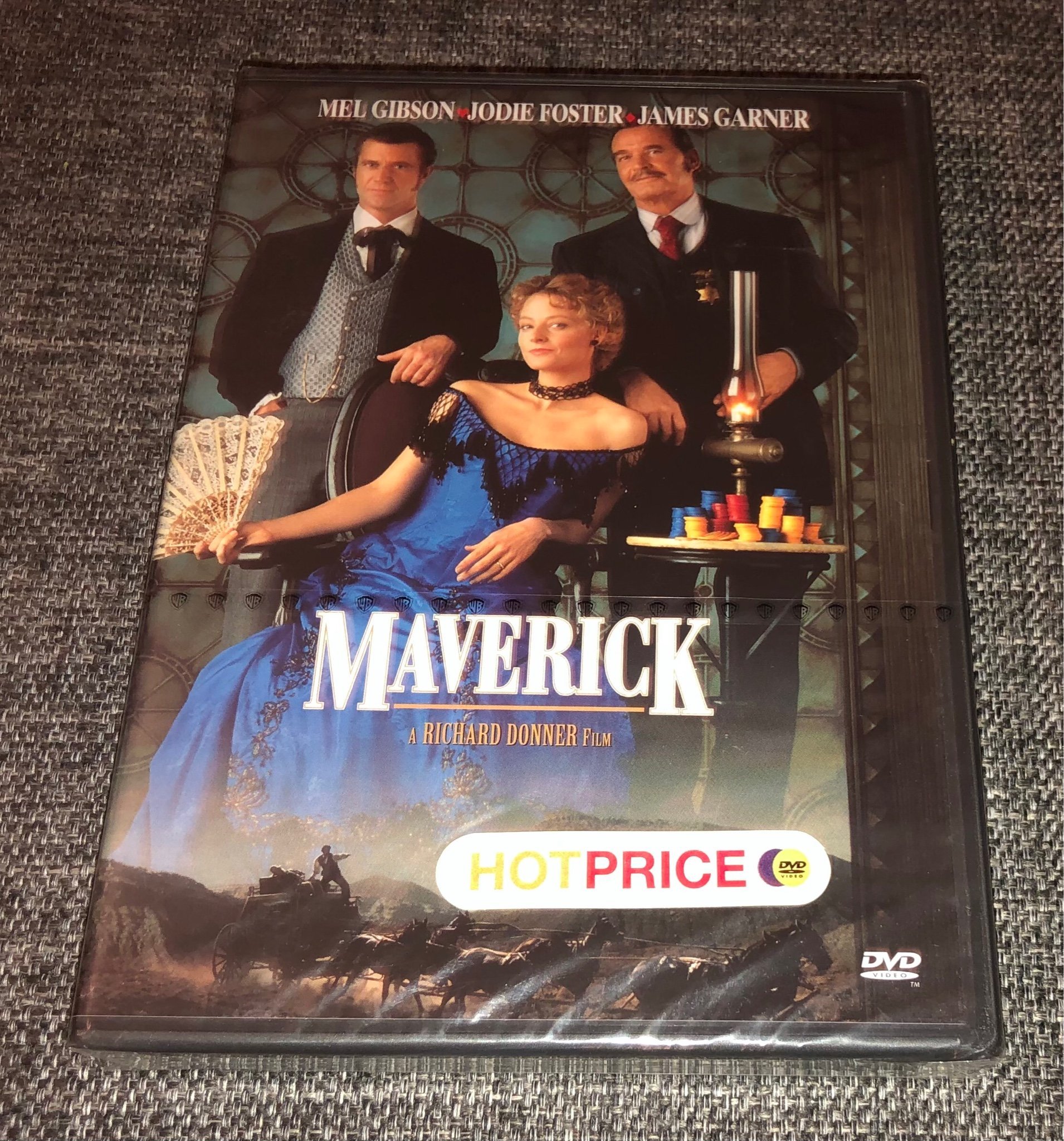 Maverick (1994) James Garner / Mel Gibson / Jod.. | Köp på Tradera ...