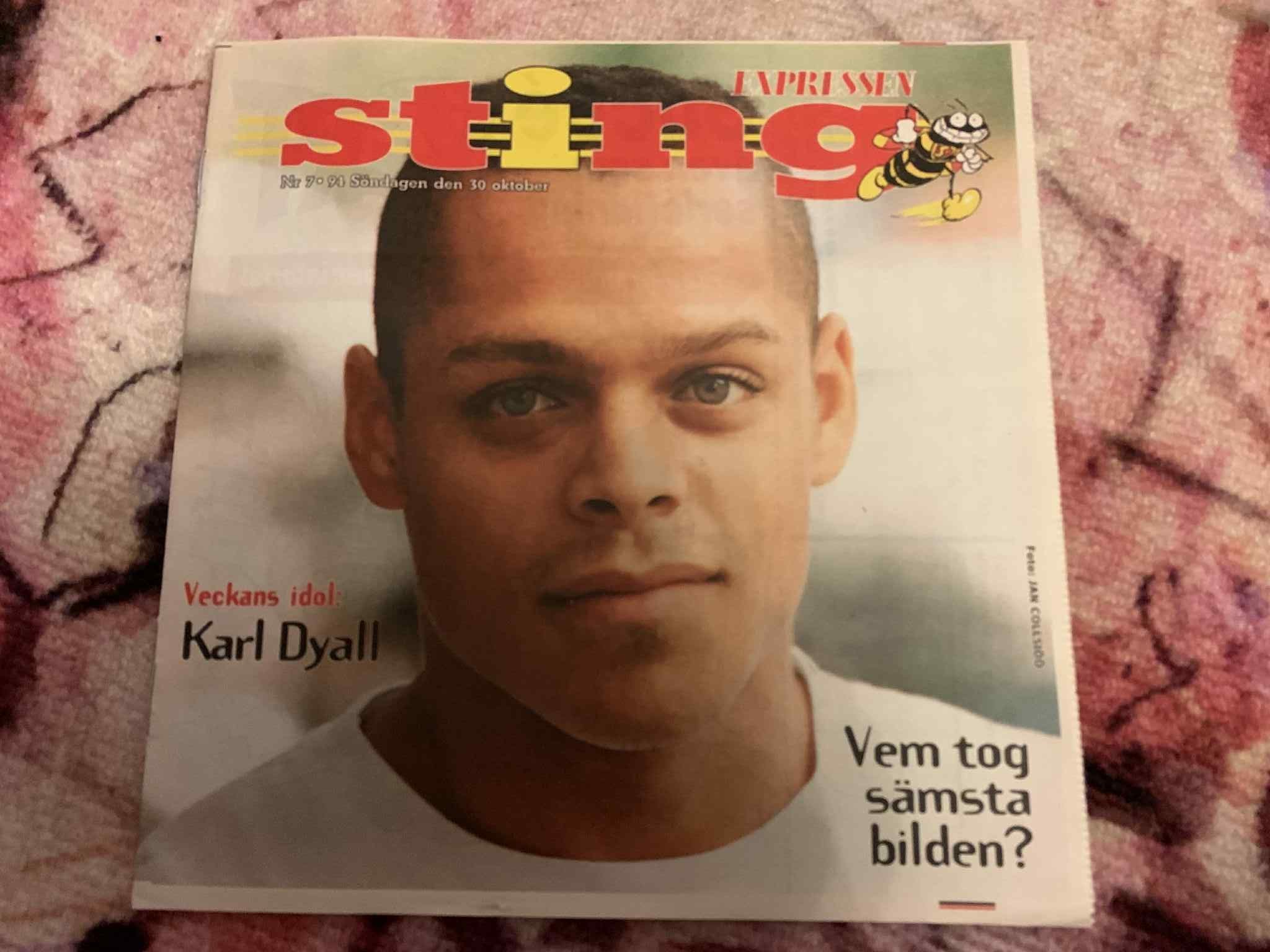 Sting - Expressen - Mini tidning nr 7/1994 - Ka.. | Köp på Tradera ...