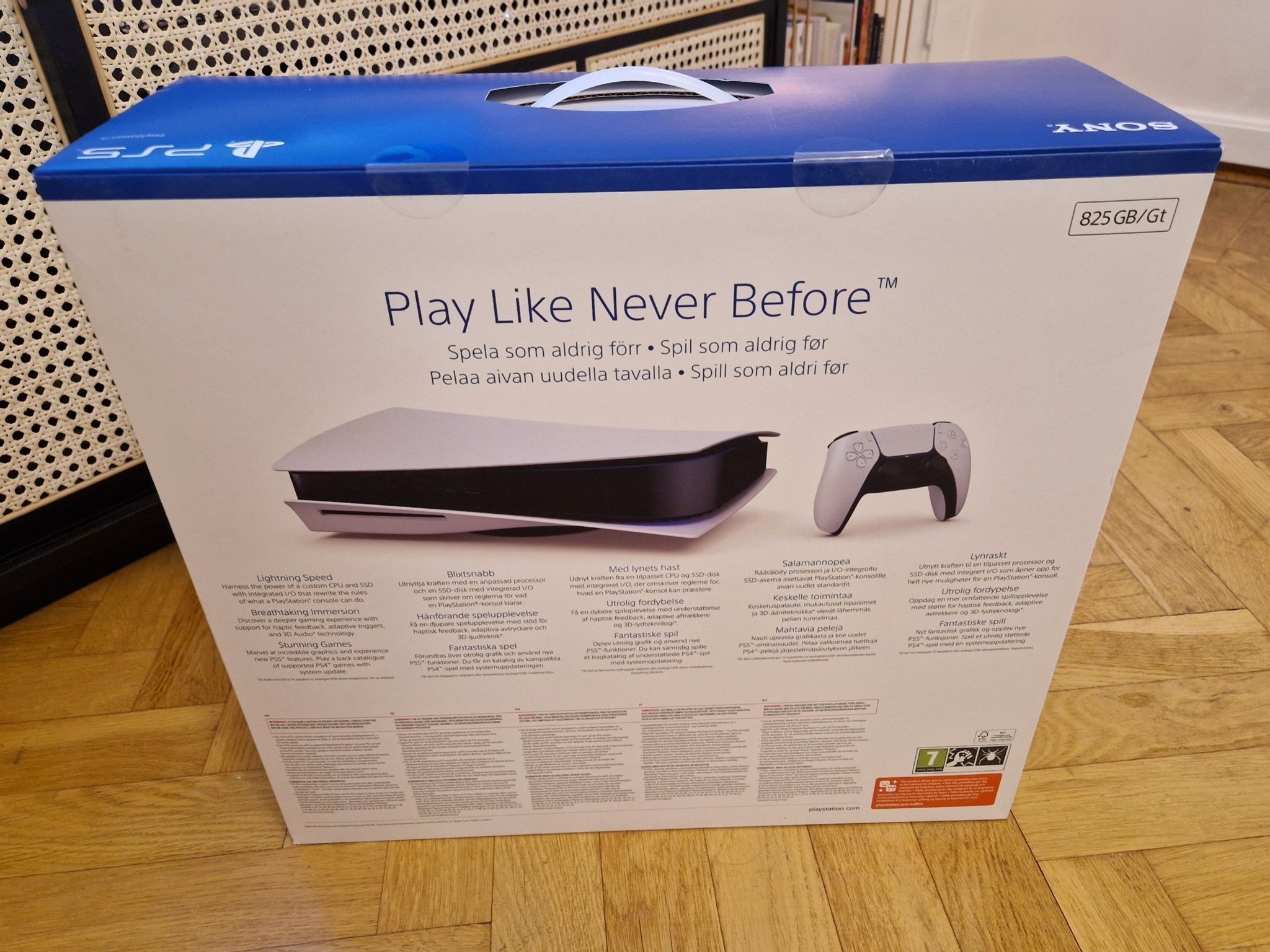 Sony Playstation 5 Disc Edition PS5 Ny I Kartong CFI 1216A sony-playstation-5-disc-edition-ps5-ny-i-kartong-cfi-1216a