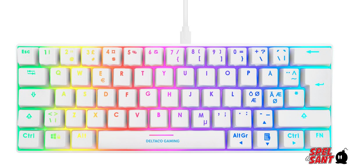 Deltaco Gaming WK85R 60% Mecha.. | Köp från SpelochSånt på Tradera ...