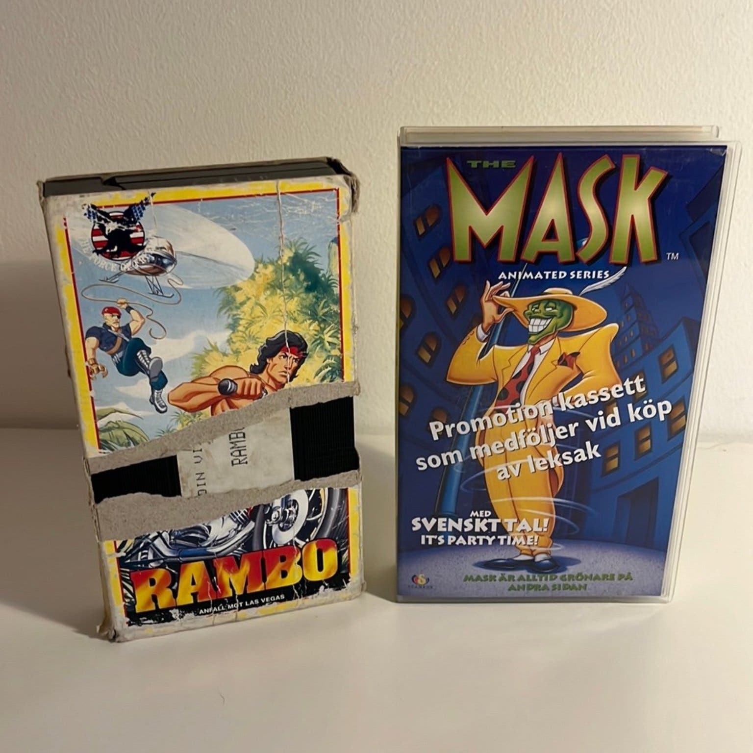 Rambo 3 & The Mask - VHS | Köp på Tradera (639383620)